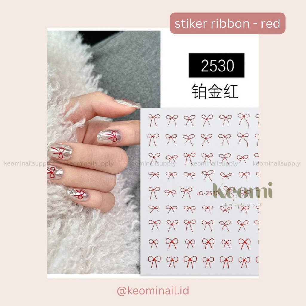 Jual Ribbon sticker pita kuku | Shopee Indonesia