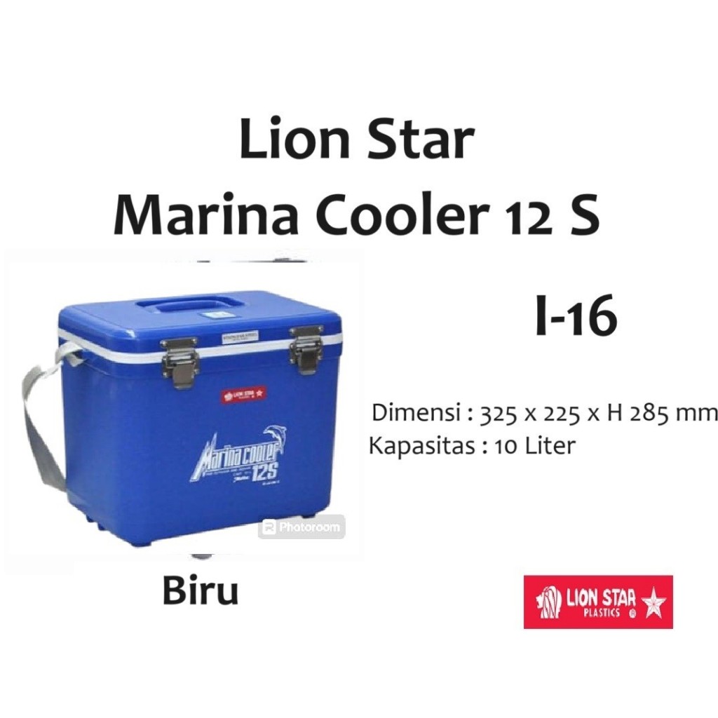 Jual Lion Star Marina Cooler Box 12 S (10 Lt) / Kotak Pendingin ...