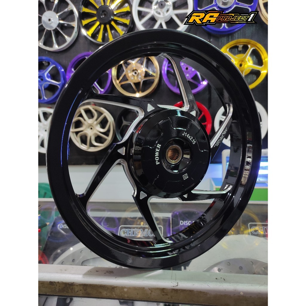 Jual Velg Power MARVEL P6 185/215x14 - Beat | Scoopy | Genio | Vario110 ...