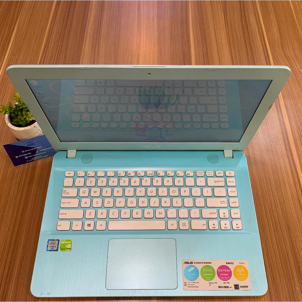 Jual ASUS X441U I3 GEN 6 NVIDIA 920MX RAM 4GB HDD 500GB BEKAS SECOND ...