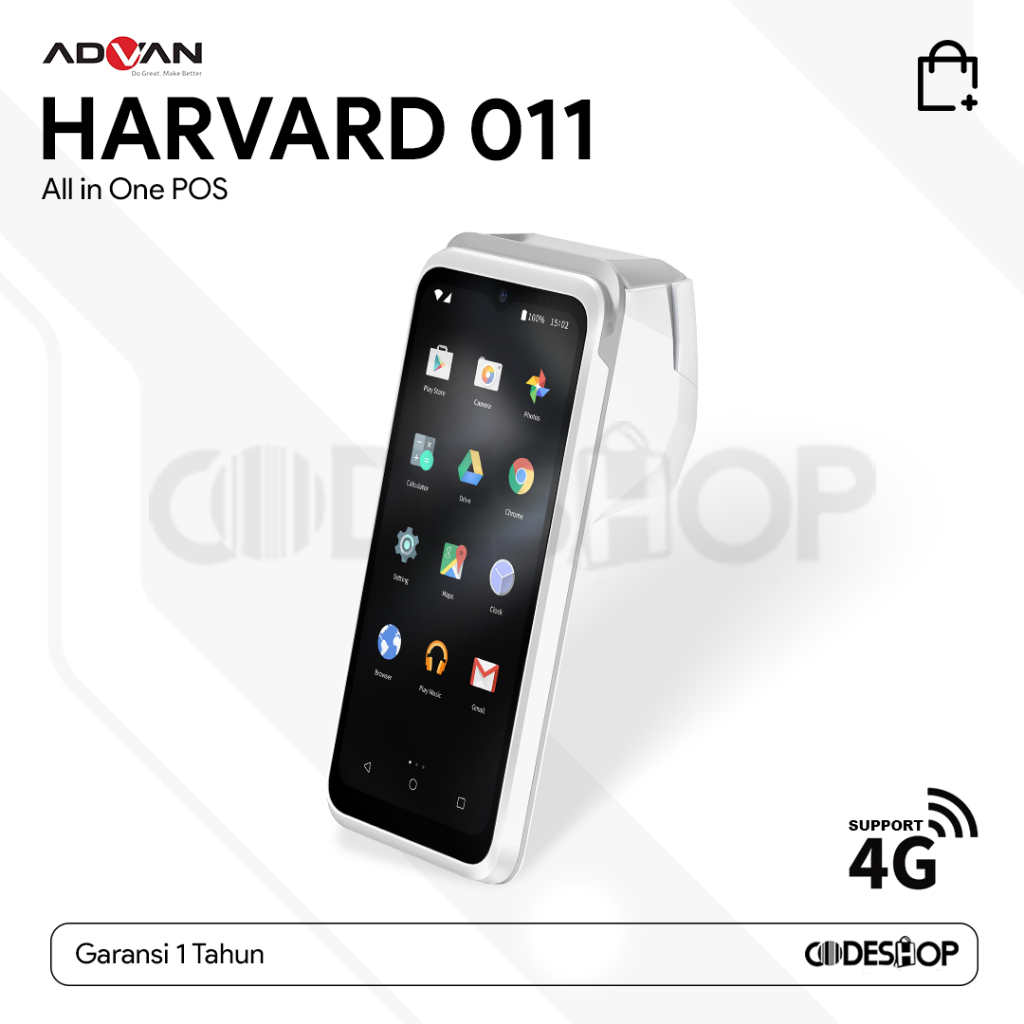 Jual ADVAN Harvard 011 Mesin Kasir POS Android Touchscreen Printer ...