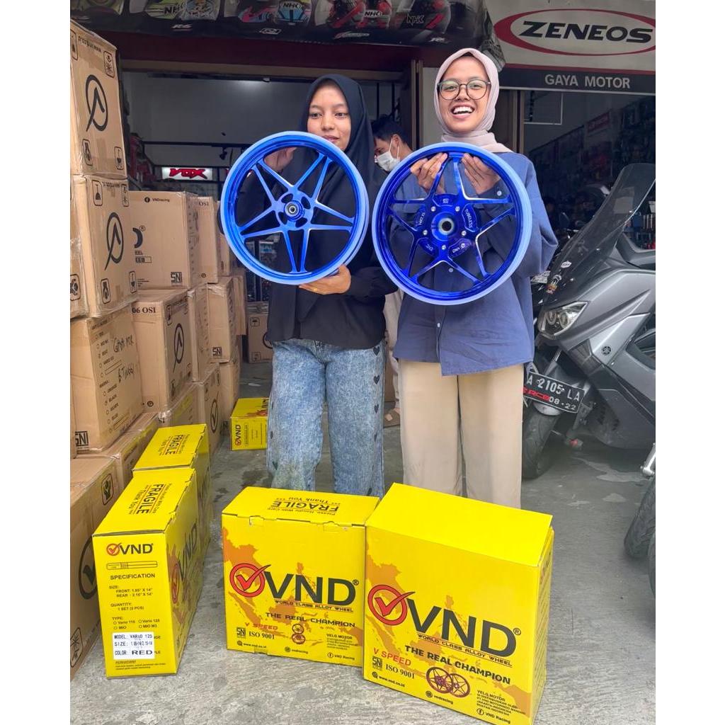 Jual Velg Racing VND V Speed 140x17 & 160x17 - nmax AEROX Beat Scoopy Genio Vario Vario 125 ...