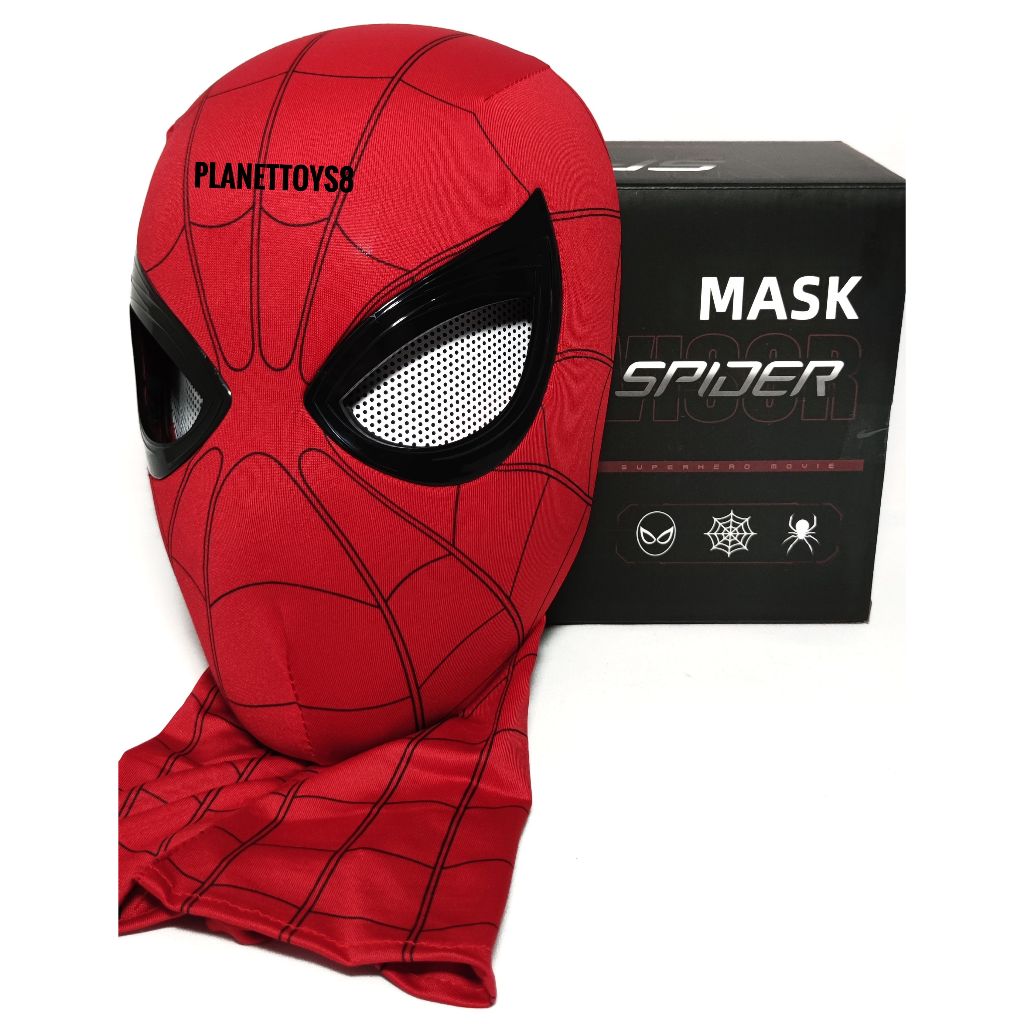 Jual Mainan Anak Topeng Superhero Kedip Mask Spider | Shopee Indonesia