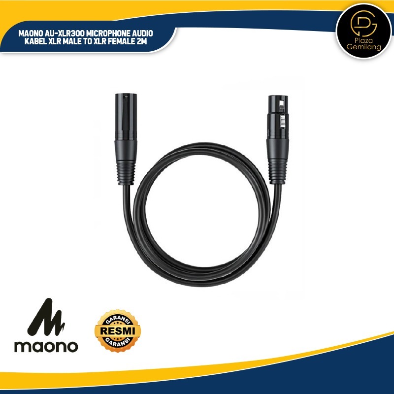 Jual MAONO AU-XLR300 Microphone Audio Kabel XLR Male to XLR Female 2M ...