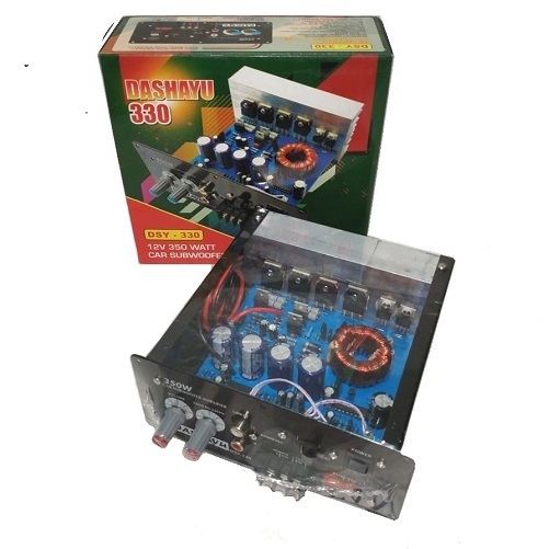 Jual Kit Power Subwoofer Amplifier 12V 350W Car Monoblock Bass Master ...