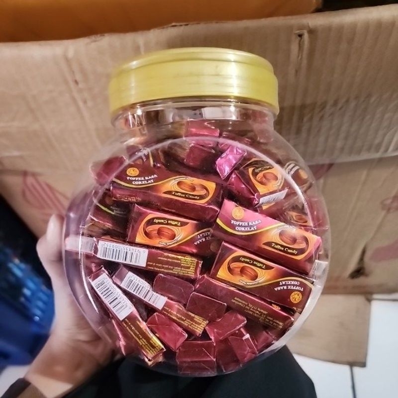 Jual permen toffee rasa coklat isi 100 pcs | Shopee Indonesia