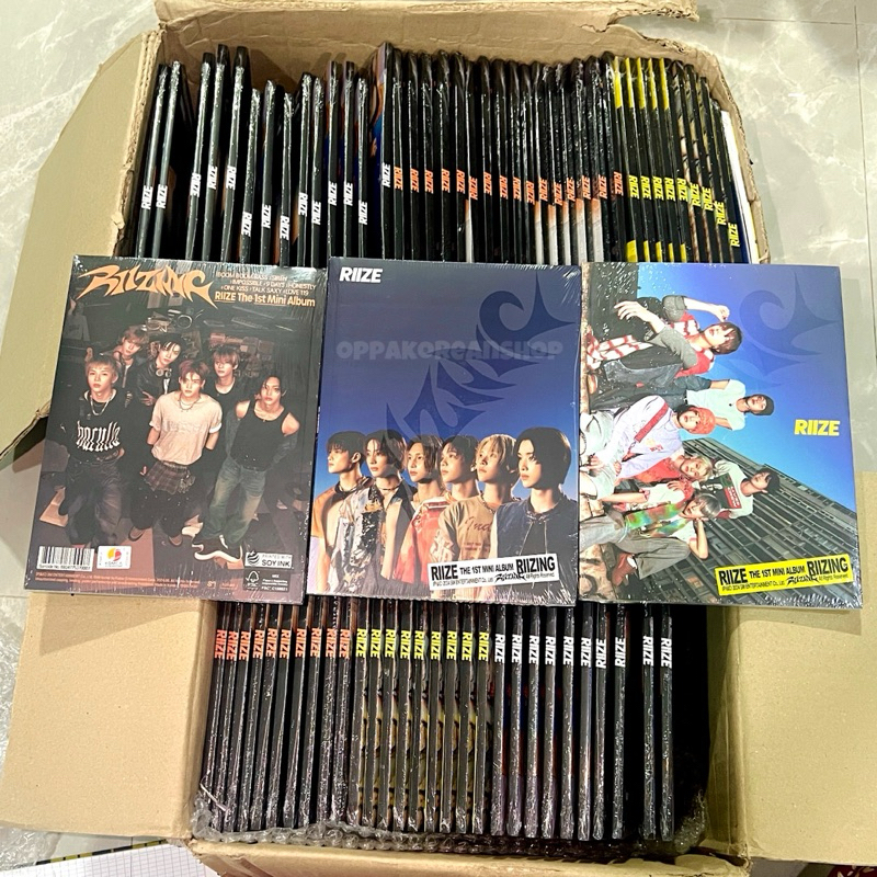 Jual [READY] RIIZE - 1st Mini Album Riizing PhotoBook Ver Boom Boom Bass / Riizing Day ...