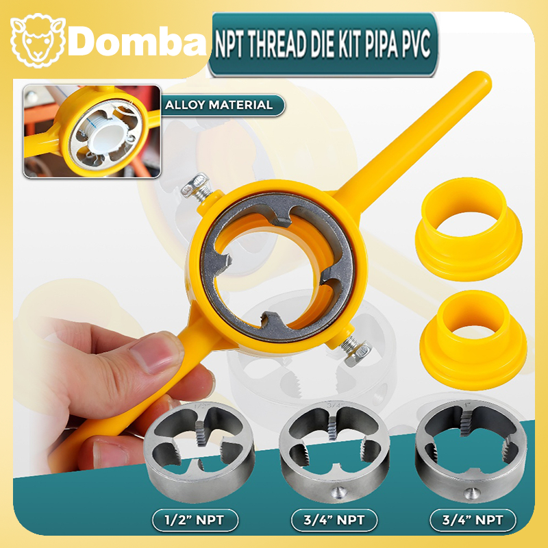 Jual 6 Buah alat senai pipa PVC Pipe Threader thread maker Mata Snai 1/ ...