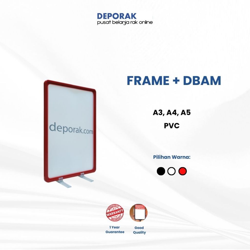 Jual Pop Up Frame Promo Ukuran A5 A4 A3 Papan Promo Display Harga Label ...