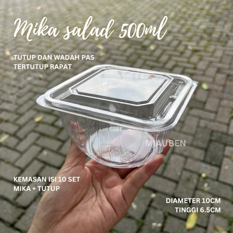 Jual Mika salad 500ml mika es buah mika dessert | Shopee Indonesia