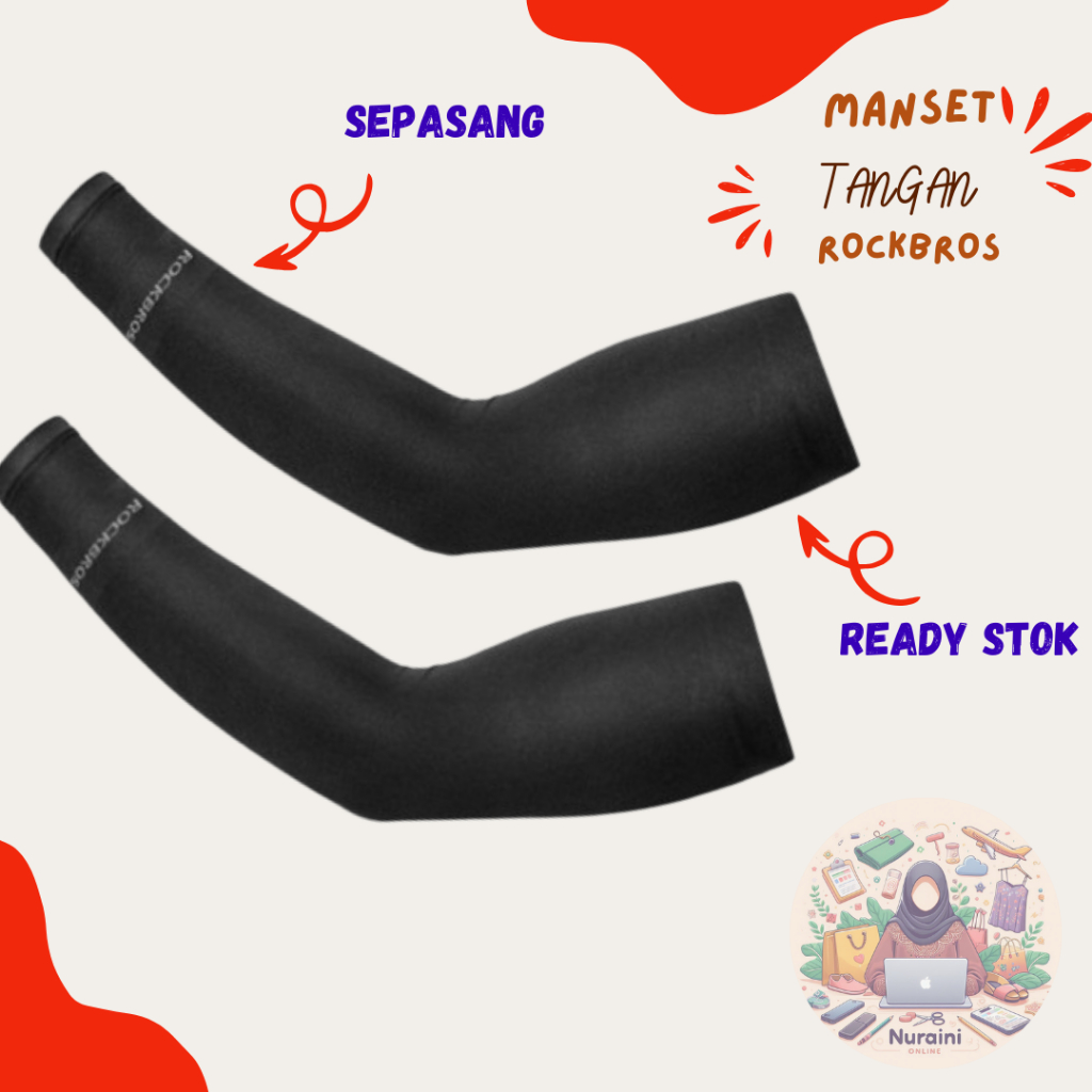 Jual Rockbros XT9002 Manset Tangan Olahraga Pria Wanita Volly Sepeda ...