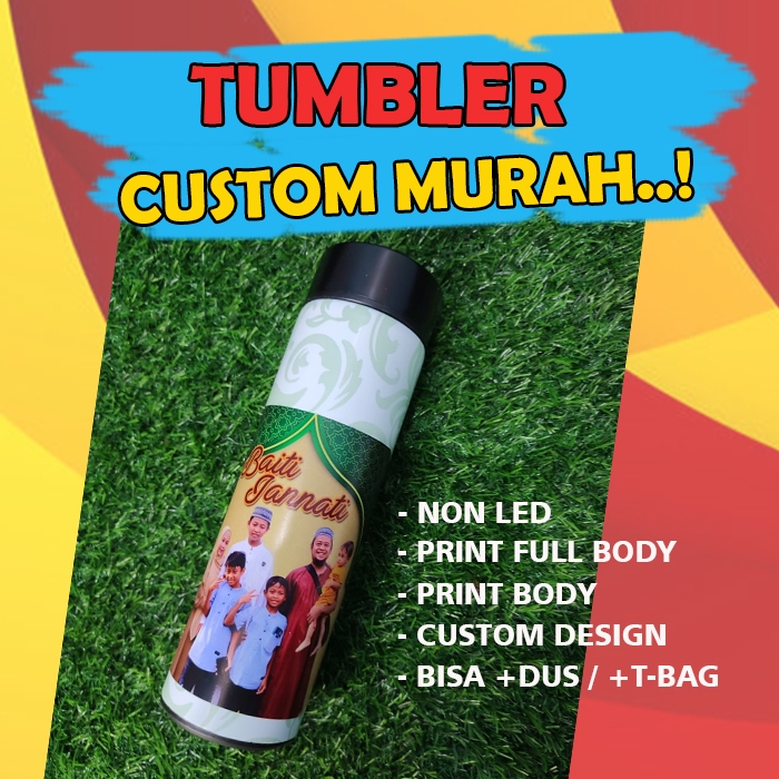 Jual Tumbler Stainless Custom Print UV Souvenir Murah | Shopee Indonesia