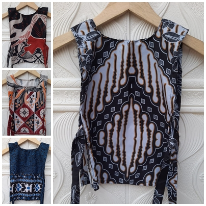 Jual Terbaru Rompi Anak Motif Batik Modern Vest Batik Kekinian Atasan ...