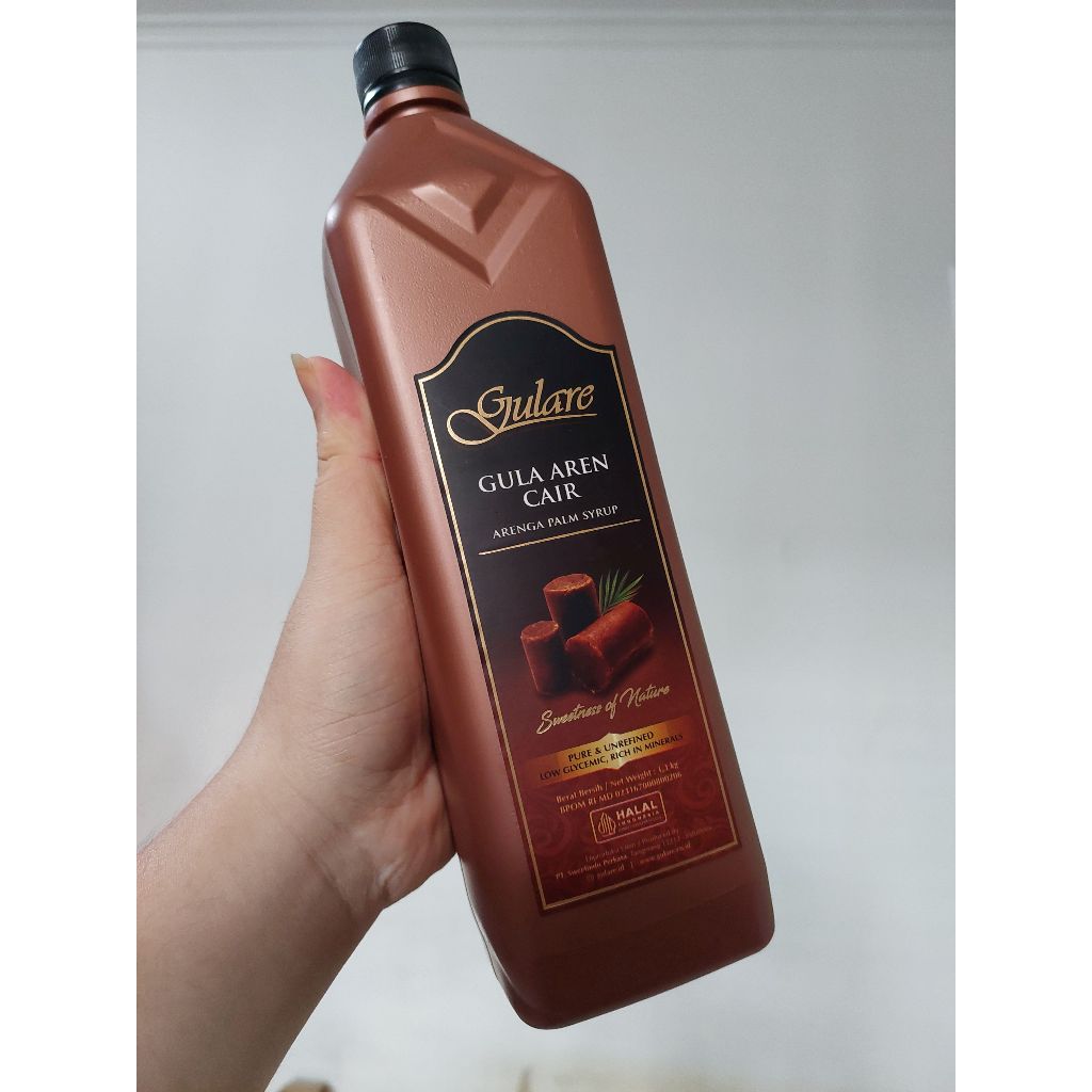 Jual [oddsolshop] pekanbaru/Gulare Gula Aren Cair 1.3KG / Arenga Palm ...