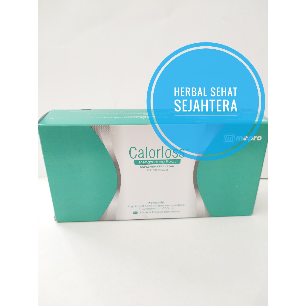 Jual CALORLOSS Calorloss Calorlos isi 30 kaplet Per Box - Suplement ...