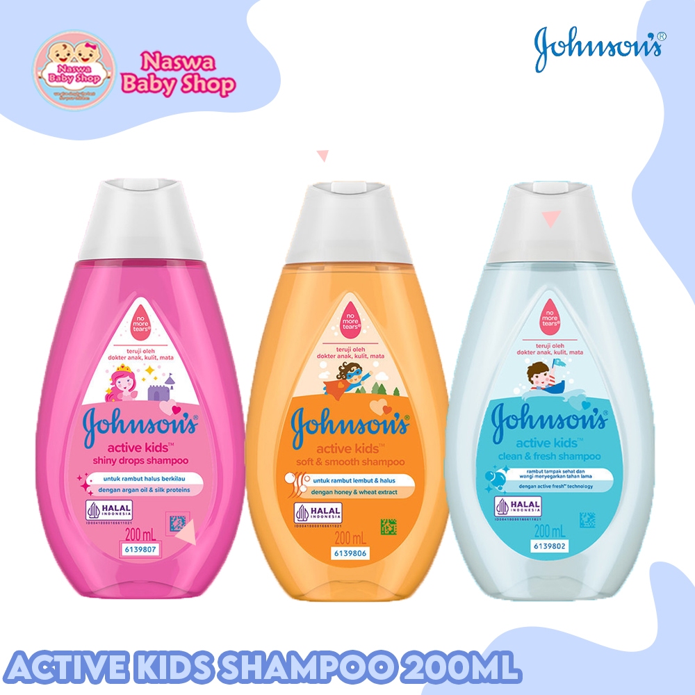 Jual Johnsons Active Kids Shampoo 100ml 200ml | Shopee Indonesia
