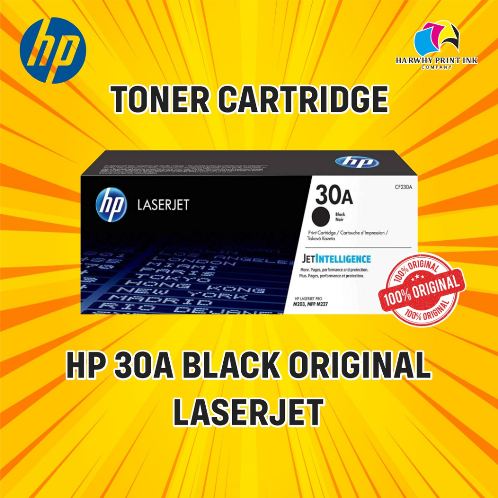 Jual TONER HP 30A BLACK ORIGINAL | Shopee Indonesia