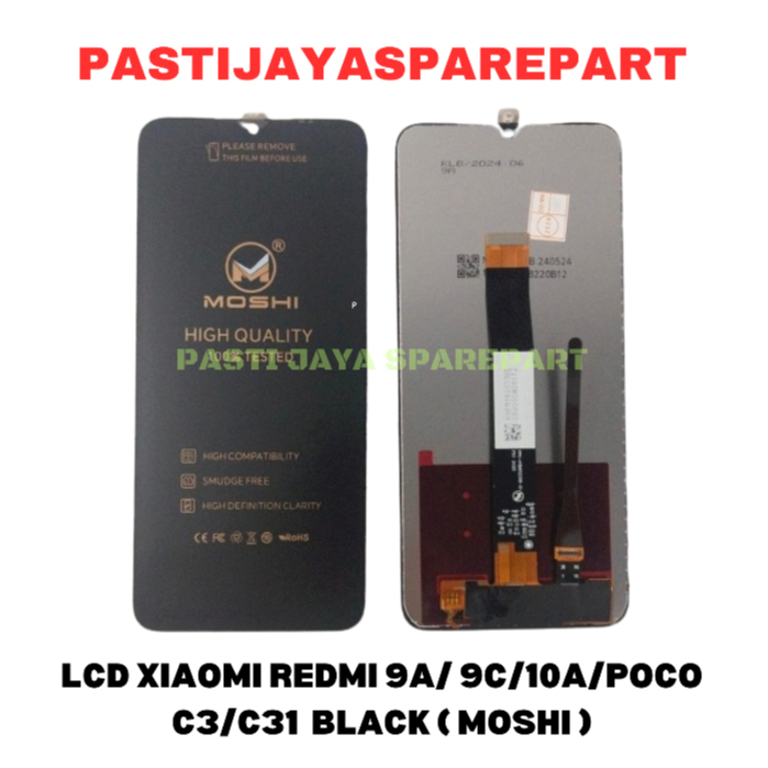 Jual LCD TOUCHSCREEN XIAOMI REDMI 9A / 9C/ 10A / POCO C3 / C31 BLACK ...