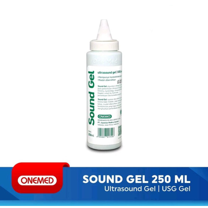 Jual Sound Gel Ultrasound USG Gel OneMed 250ml | Shopee Indonesia