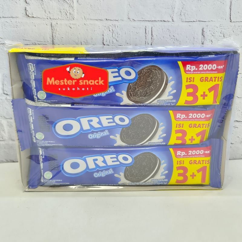 Jual ppp Oreo Biskuit (1 pack isi 12 pcs) | Shopee Indonesia
