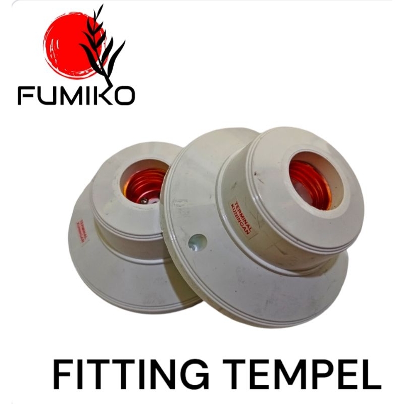 Jual FITTING TEMPEL BULAT MODEL BROCO/FITTING TEMPEL PUTIH DEXICON ...