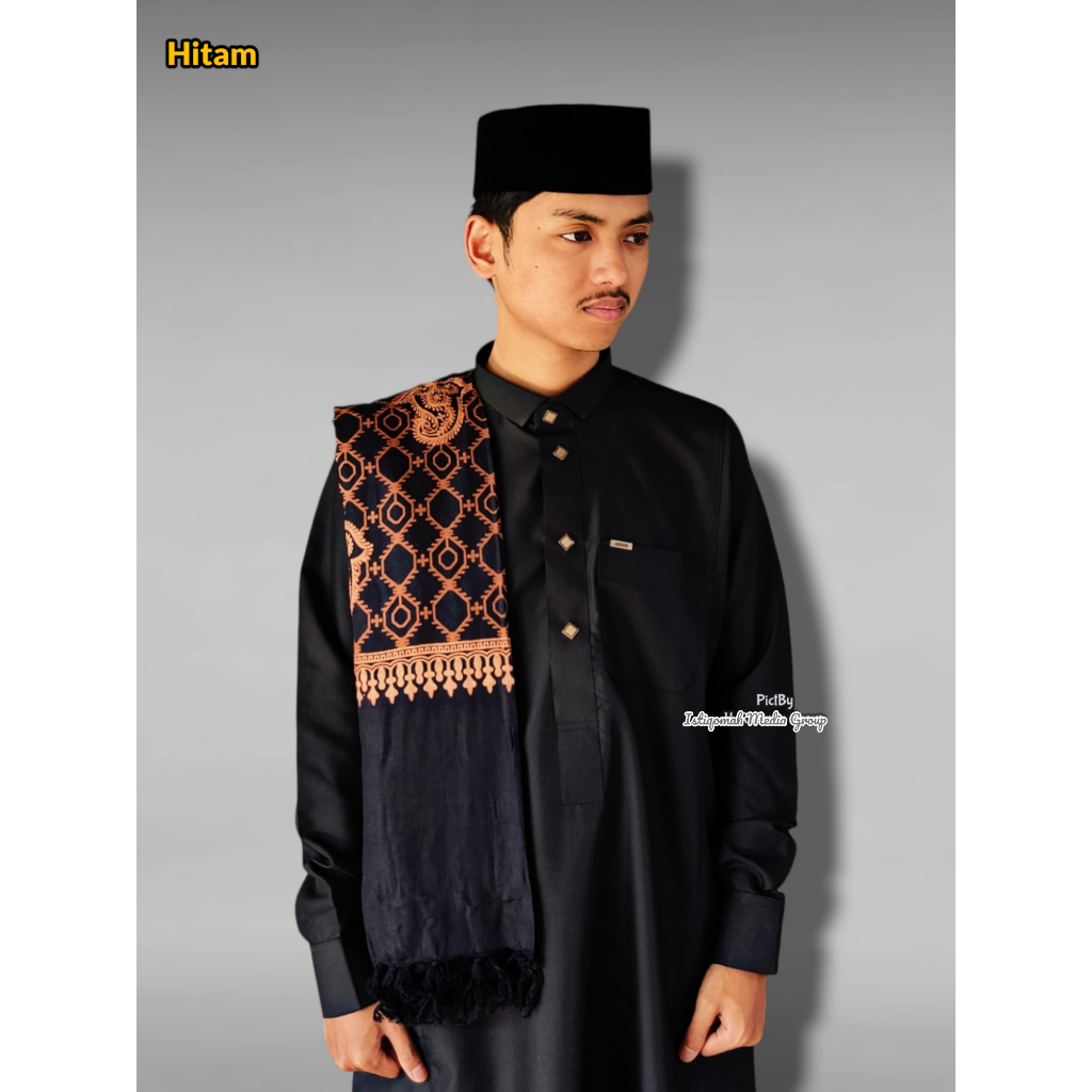 Jual SORBAN PREMIUM SURBAN ARAB PRIA HABIB MOTIF KASMIR BATIK BAHAN ...