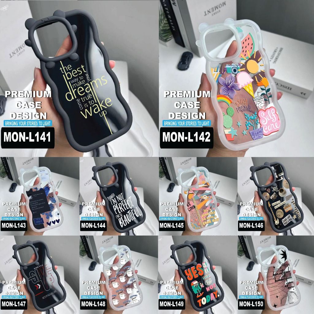 Jual ALL TYPE CASE MONSTER KODE MOTIF MON L141-L0150 CEK DESKRIPIS ...