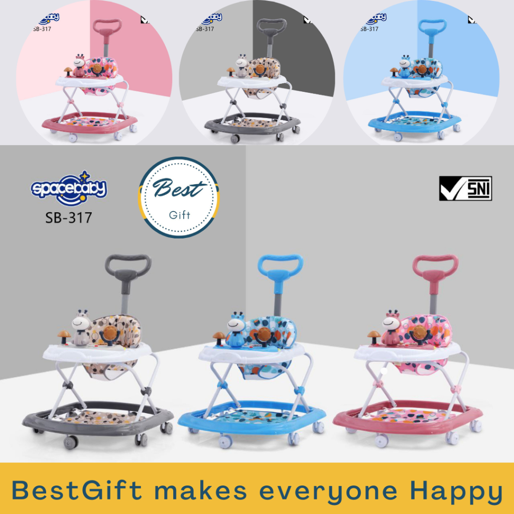 Jual SPACE BABY SB-317 BABYWALKER (DEER STIR)//SB-313//SB-315//SB-316//SB-318 | Shopee Indonesia