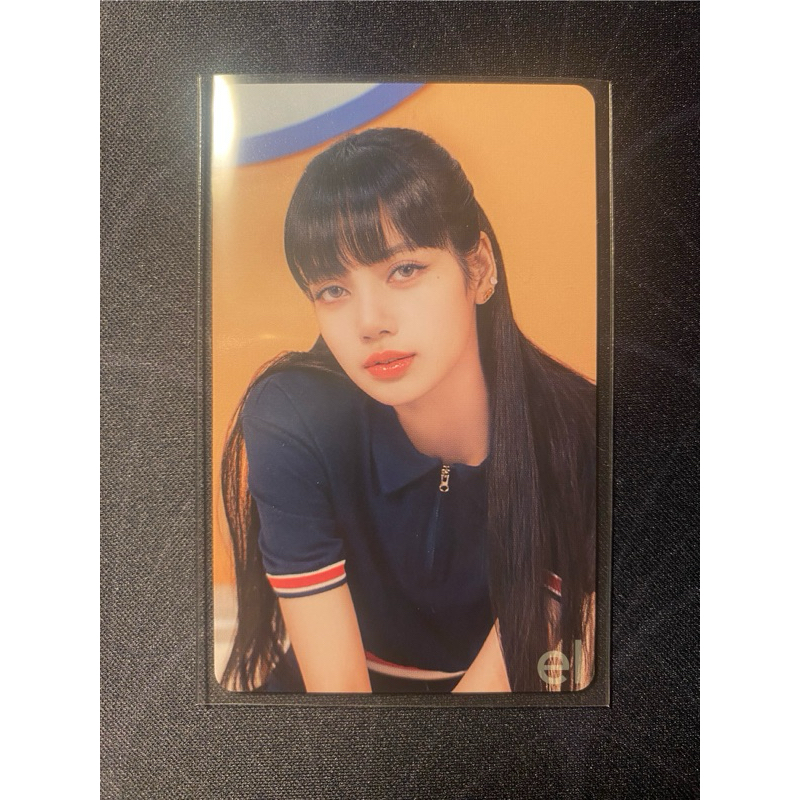 Jual lisa blackpink bptg sporty photocard official pc bp | Shopee Indonesia