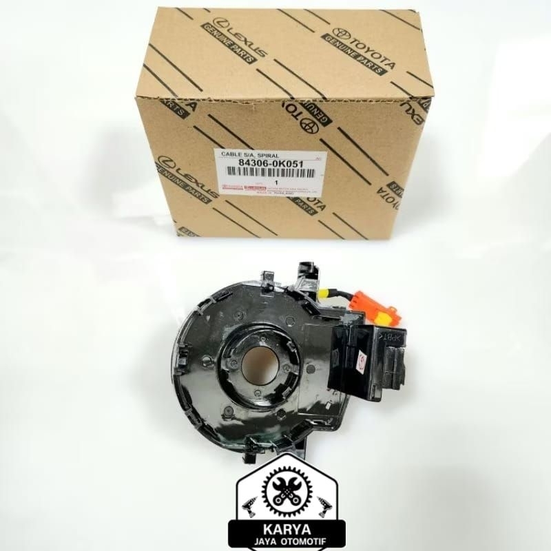 Jual KABEL SPIRAL KLAKSON INNOVA REBORN FORTUNER VRZ HILUX DOBLE CABIN ...