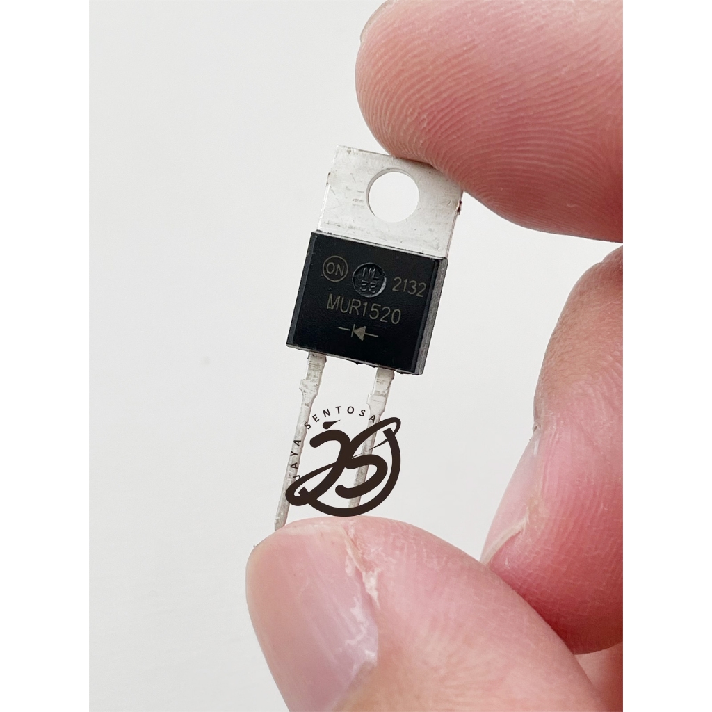 Jual DIODA MUR1520 (1 BUAH) ULTRAFAST RECTIFIER ASLI ORIGINAL ON MUR ...