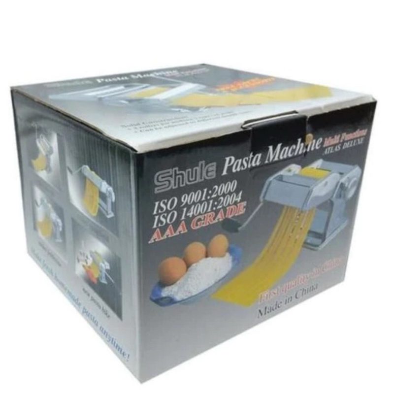 Jual Gilingan Mie Shule Atlas DELUXE (dus hitam)/ Gilingan Mie Two Body ...