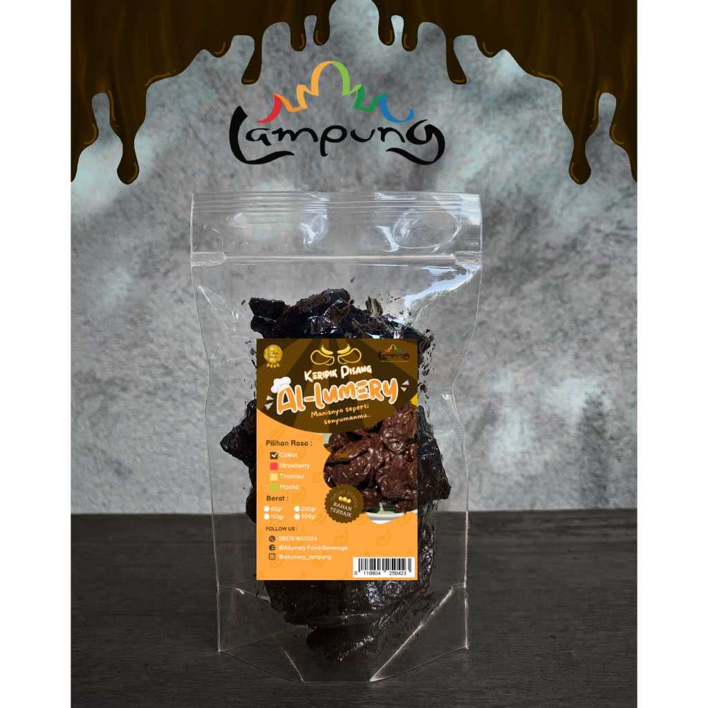 Jual Keripik Pisang Lumer Coklat | Ukuran 65 gram | Pisang Premium ...