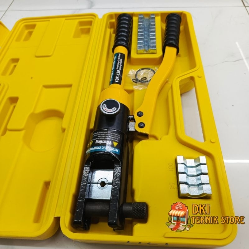 Jual Tang Press Skun Hydraulic YQK 120 Tang Crimping Hidrolik Crimping ...