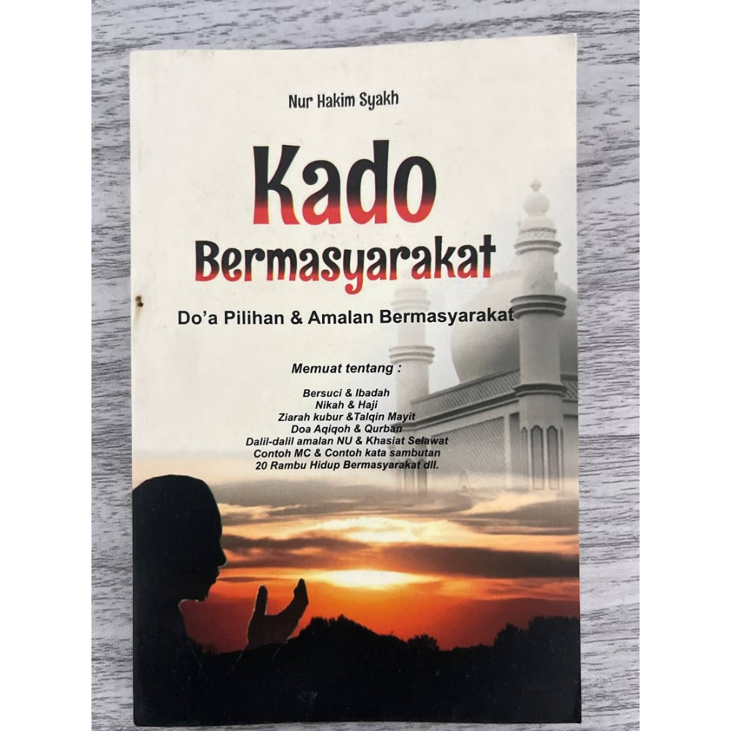 Jual BUKU KADO BERMASYARAKAT II DO'A PILIHAN DAN AMALAN BERMASYARAKAT ...