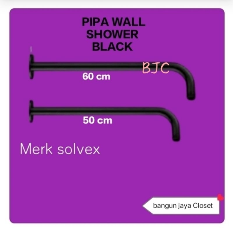 Jual Pipa penghubung shower tangkai wall shower tanam dinding atas ...