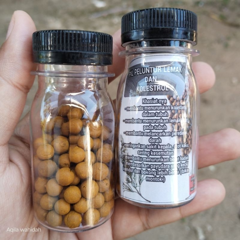 Jual Jamu Pil Kuning Isi -+100biji Kemasan Botol | Shopee Indonesia