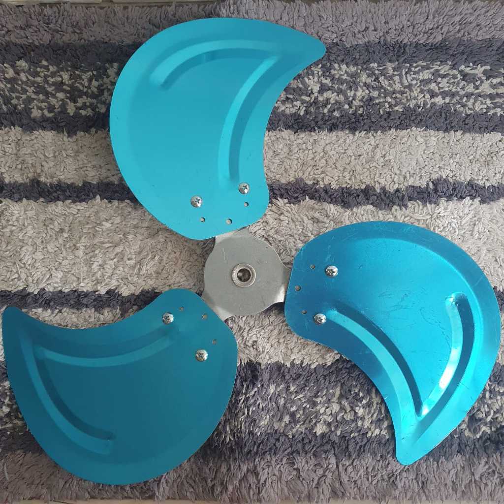 Jual Baling baling Kipas Angin 16-18in Besi 3 in 1 AS 10MM UMUM ...