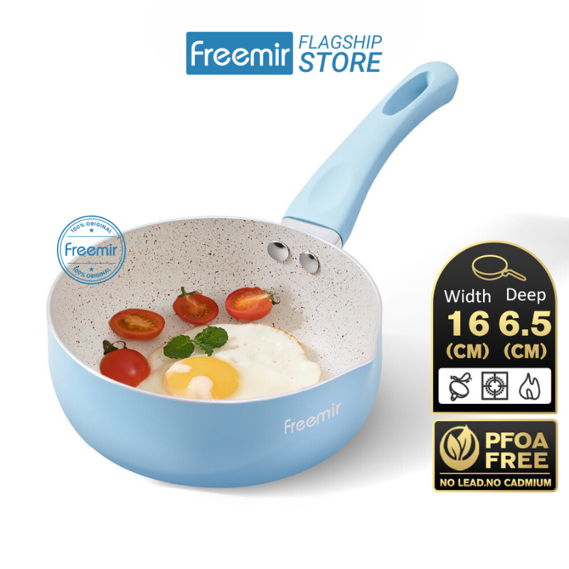 Jual [LIVE DEALS] Panci MPASI Biru Susu untuk Anak/Kos 16 cm Serbaguna ...