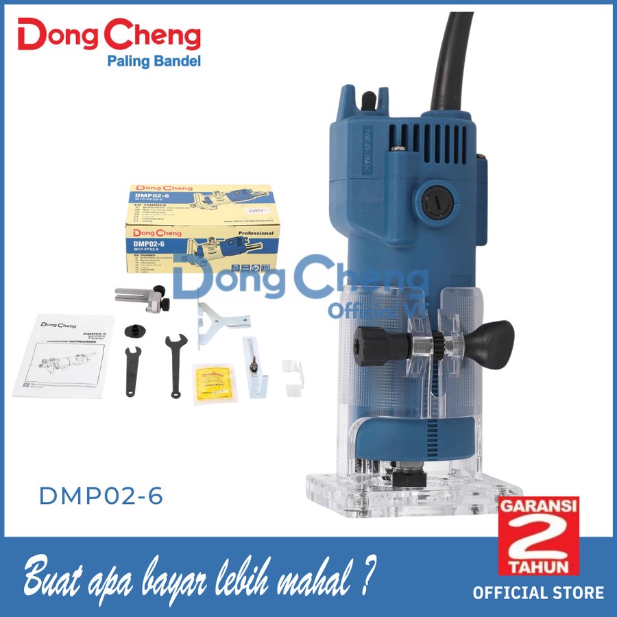 Jual MESIN PROFIL KAYU TRIMMER DONGCHENG DMP02-6 | Shopee Indonesia
