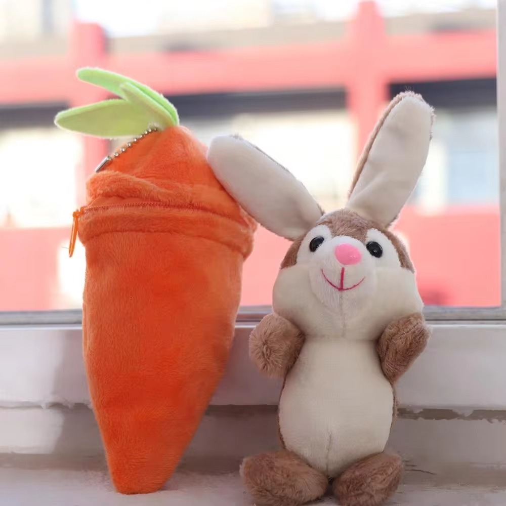 Jual TAIYO Rabbit Carrot Doll Boneka Kelinci Wortel Plush Toys ...