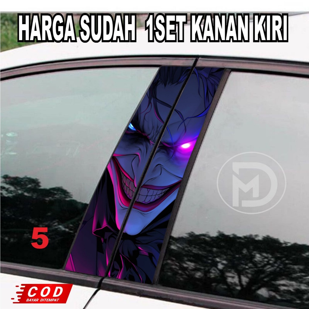 Jual STICKER VINYL PELINDUNG PILAR MOBIL UNIVERSAL SATU SET KANAN DAN ...
