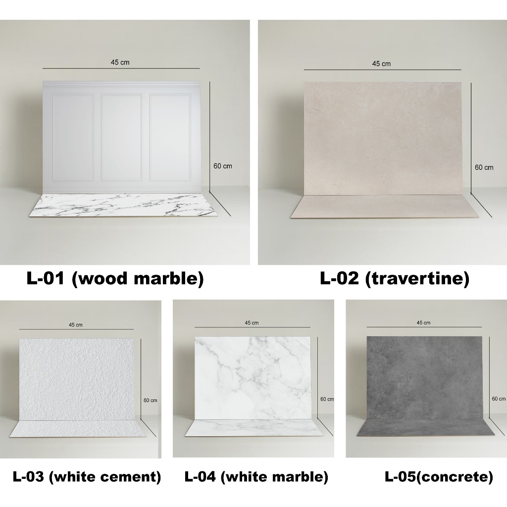 Jual Alas Foto Lipat Motif Marmer / Background Foto / Photo props ...