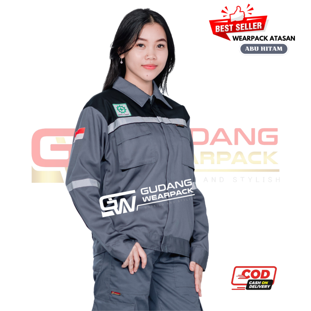 Jual WEARPACK ATASAN Gudang Wearpack - Baju Kerja Seragam Proyek Warna ...
