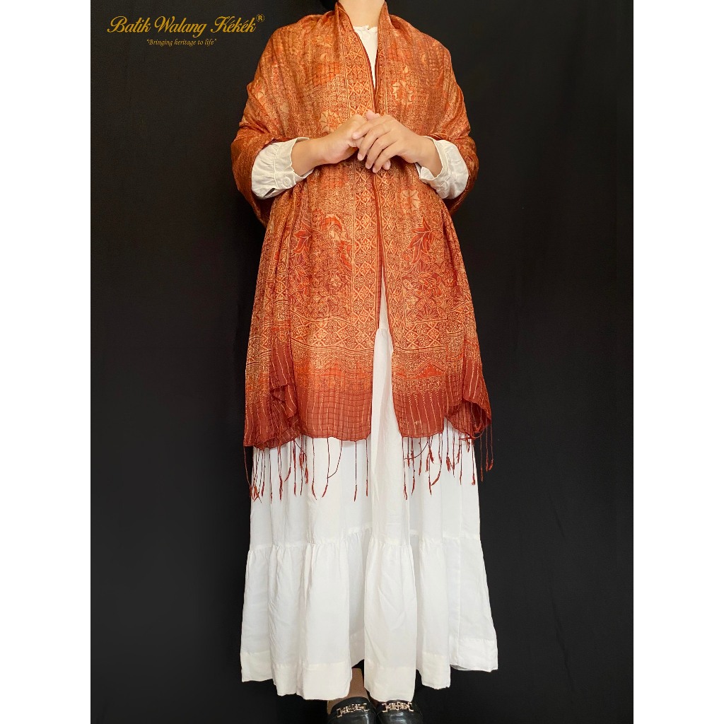 Jual batikwalangkekek_ Stola Batik Tulis | Shopee Indonesia