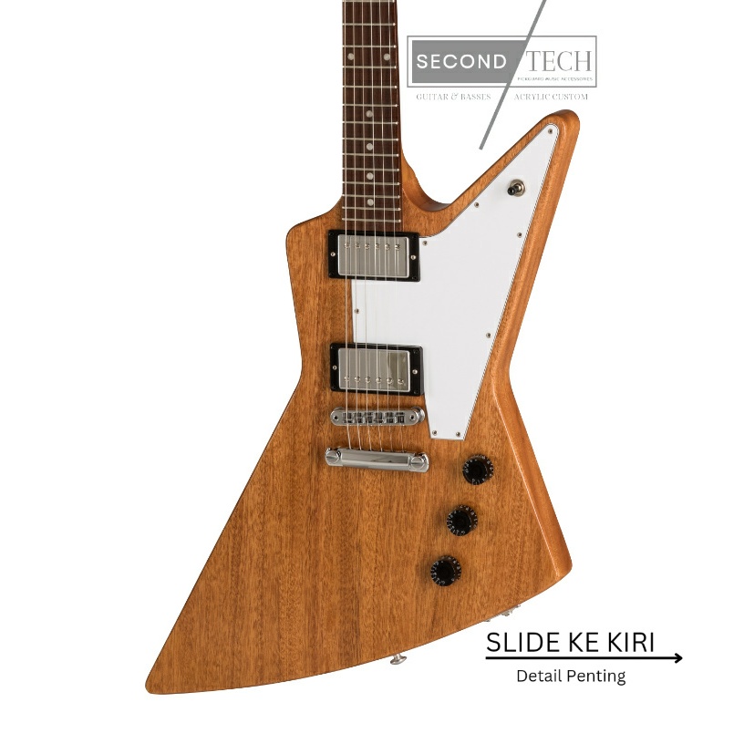 Jual pickguard Gibson Explorer 3ply custom akrilik mirror | Shopee ...