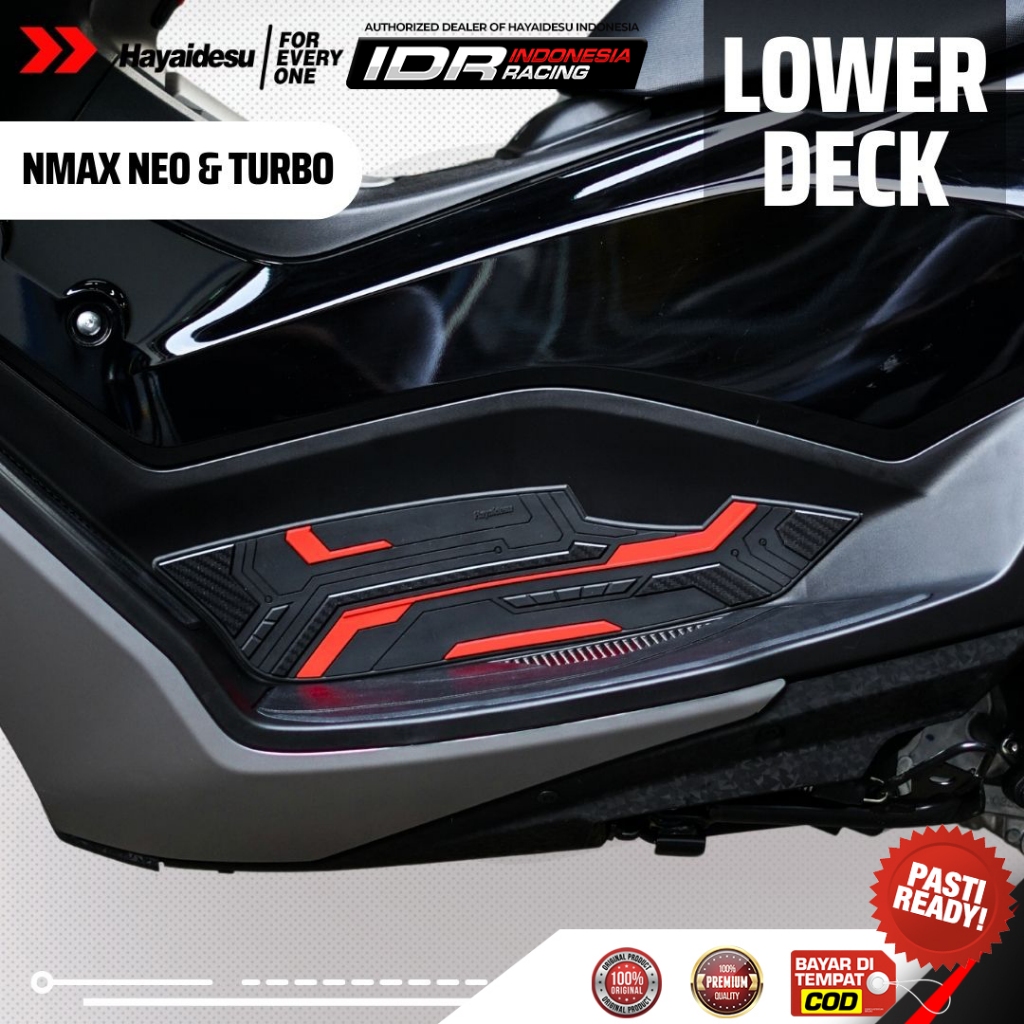 Jual Hayaidesu Yamaha NMAX TURBO & NEO Lower Deck Body Protector Cover ...