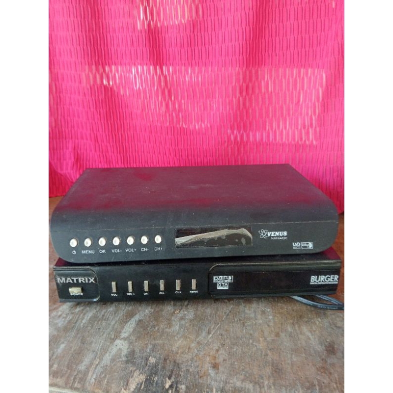 Jual Receiver satelit parabola Matrix Burger dan Venus | Shopee Indonesia