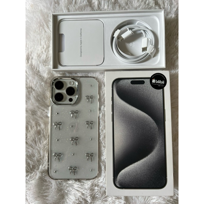 Jual Iphone 15 Promax 256GB Natural White Ibox GDN Agustus 2025 ...