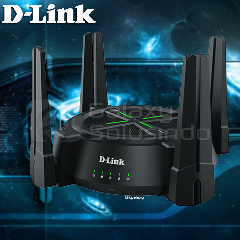 Jual D-LINK DIR-X6080Z EXO AX6000 2.5G Wi-Fi-6 Gigabit Gaming Smart ...